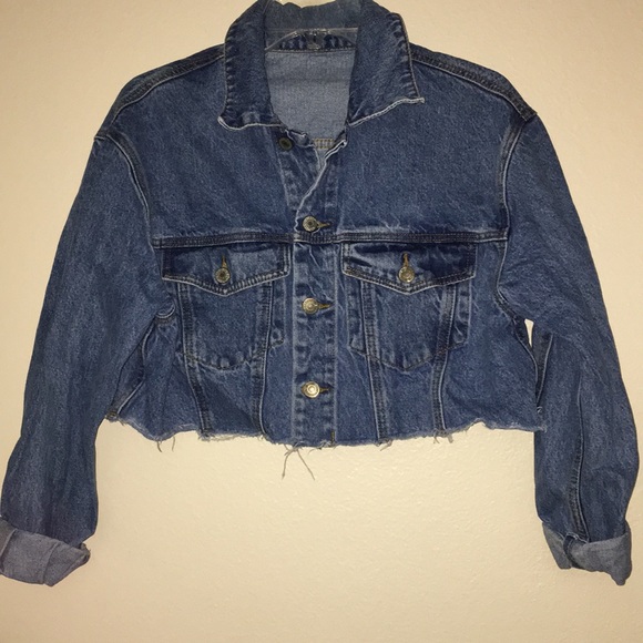Jackets & Coats | Jean Cut Off Jacket From Urban Outfitters | Poshmark